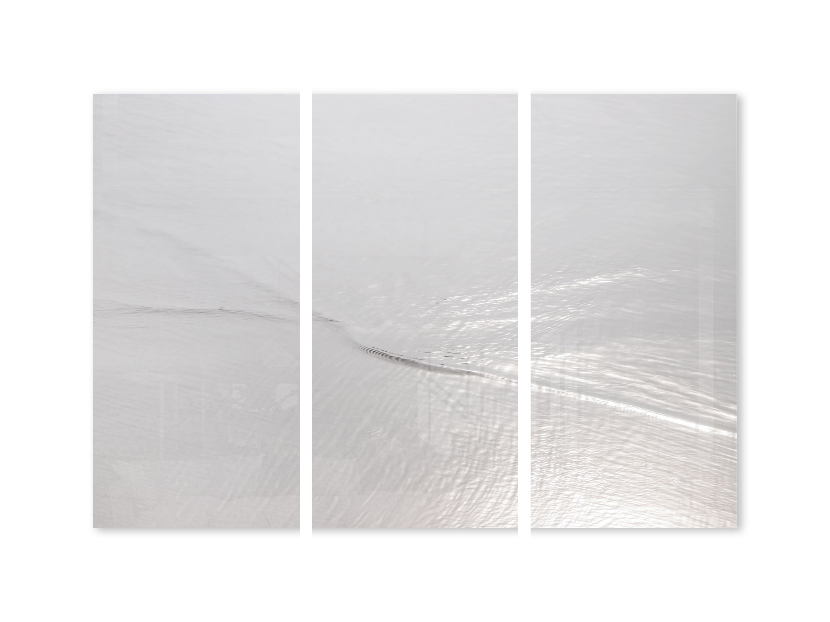 Multiple Panel Art Set by Cattie Coyle Photography: Silver Waves