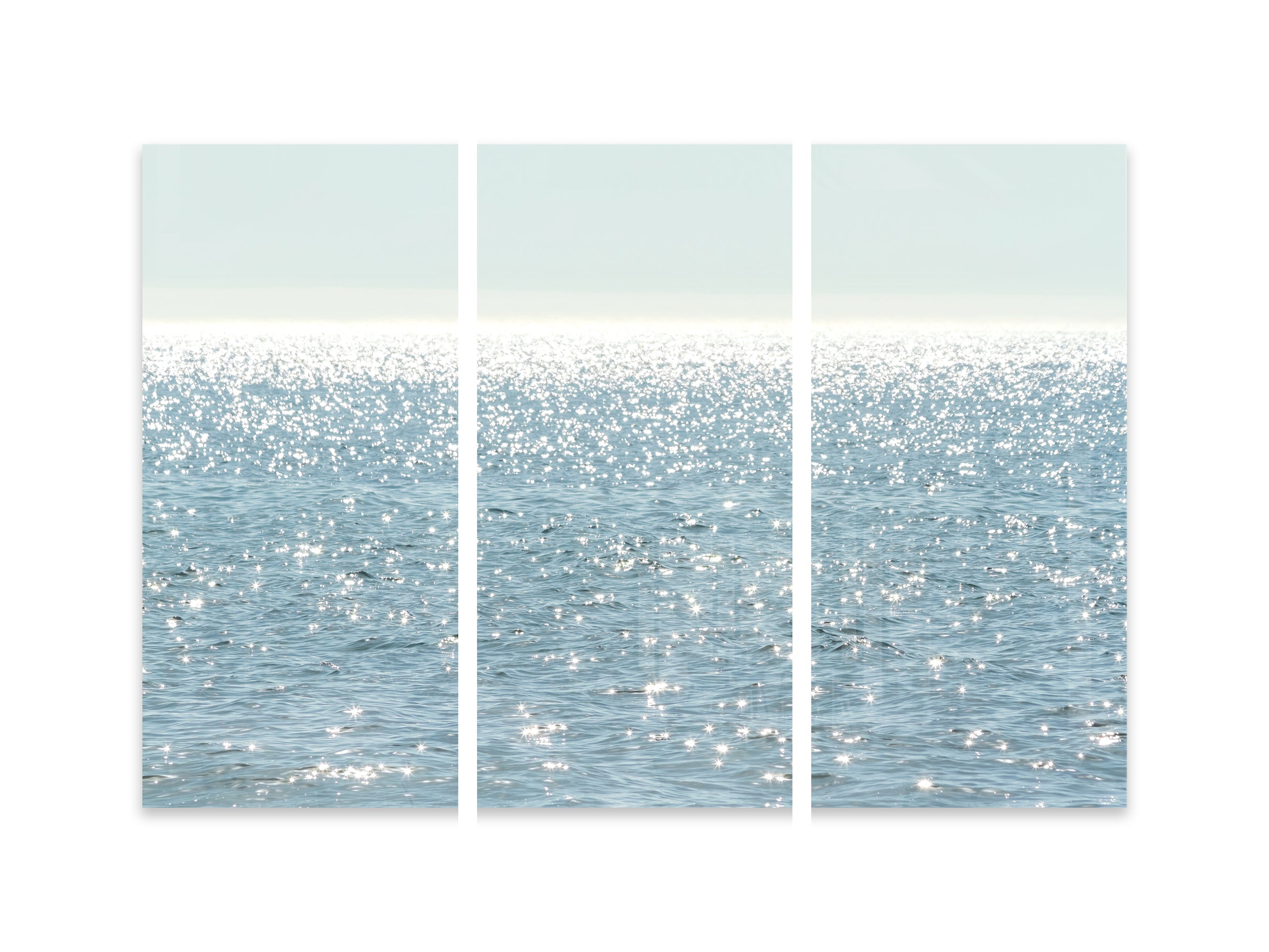 3 Piece Wall Art by Cattie Coyle Photography: Sun Glitter