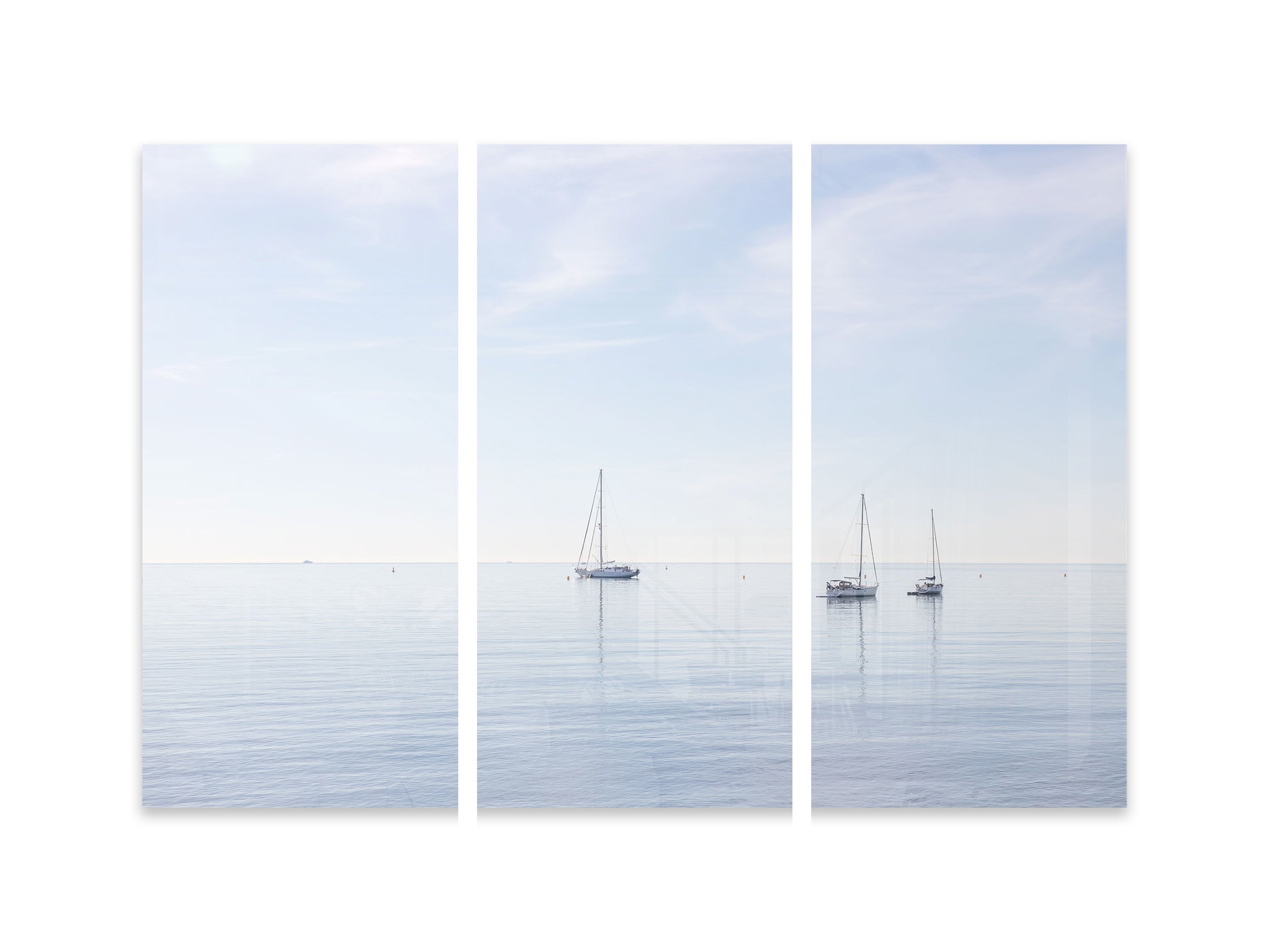 Coastal Triptych by Cattie Coyle Photography: Boats No. 6