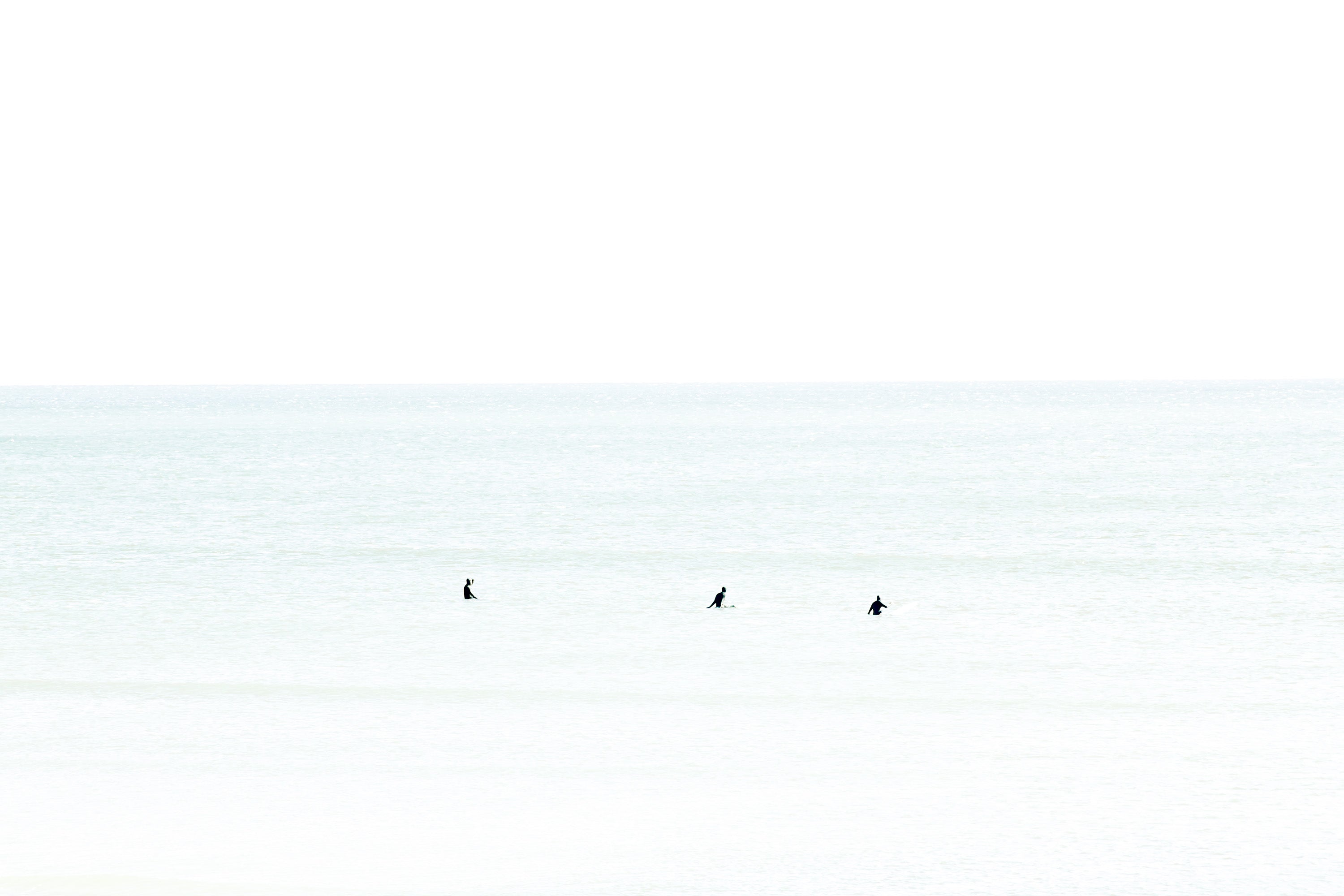 Framed Minimalist Art Print by Cattie Coyle Photography: Waiting No. 8